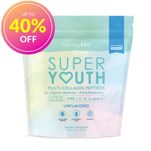 SkinnyFit Super Youth Gummies - Collagen & Biotin Gummies | SkinnyFit